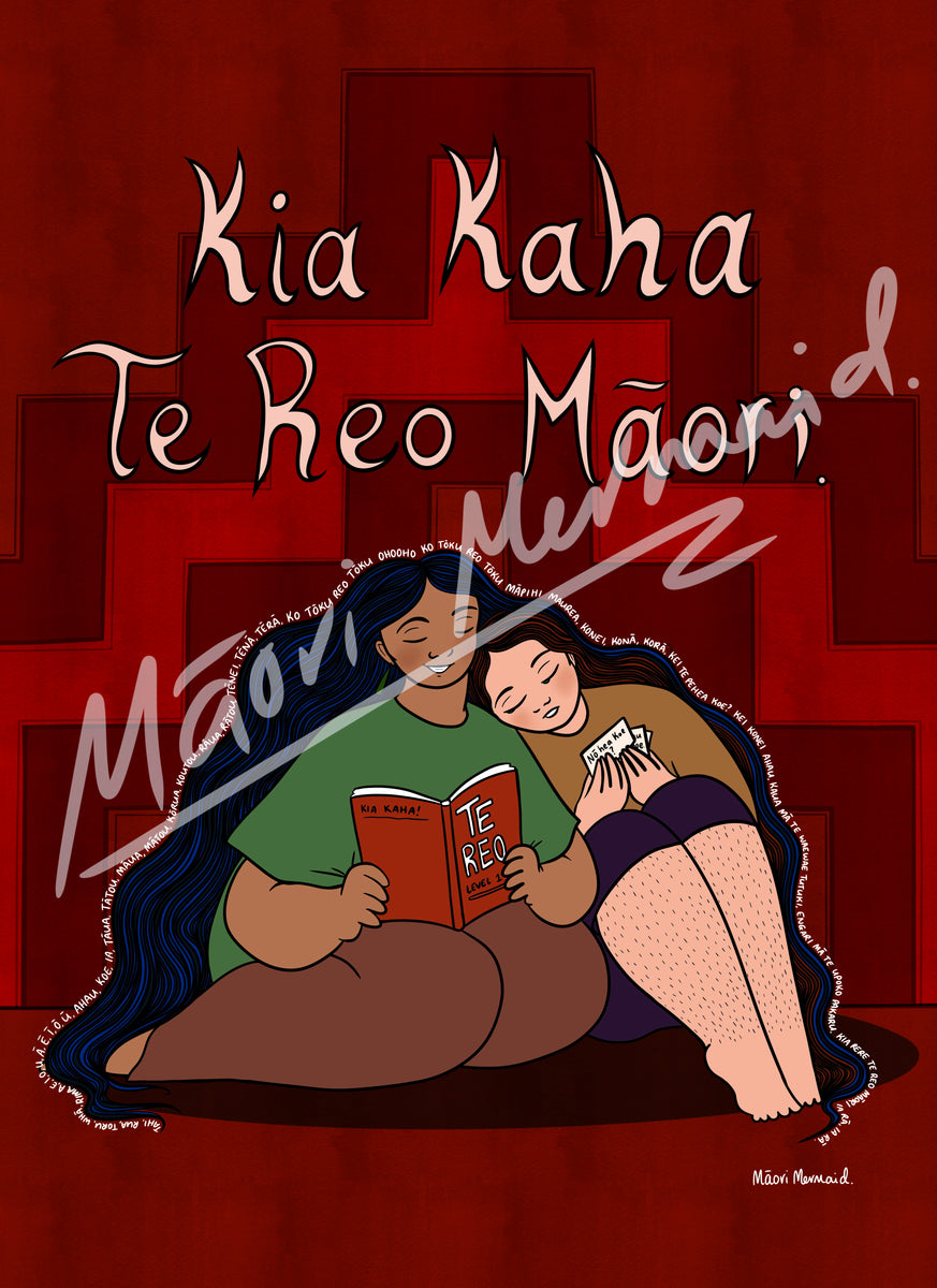 Kia Kaha Te Reo Māori – Maori Mermaid