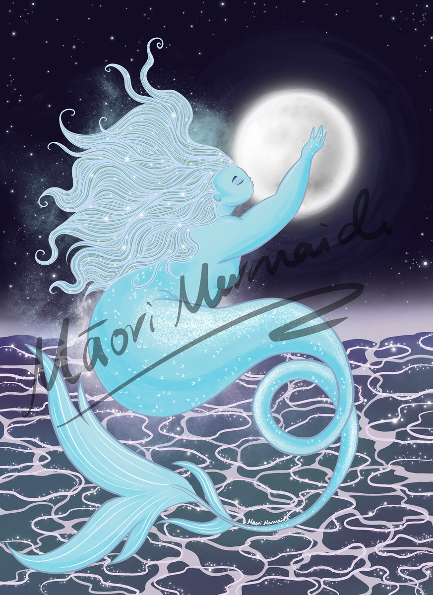 Kihi for the Moon – Maori Mermaid