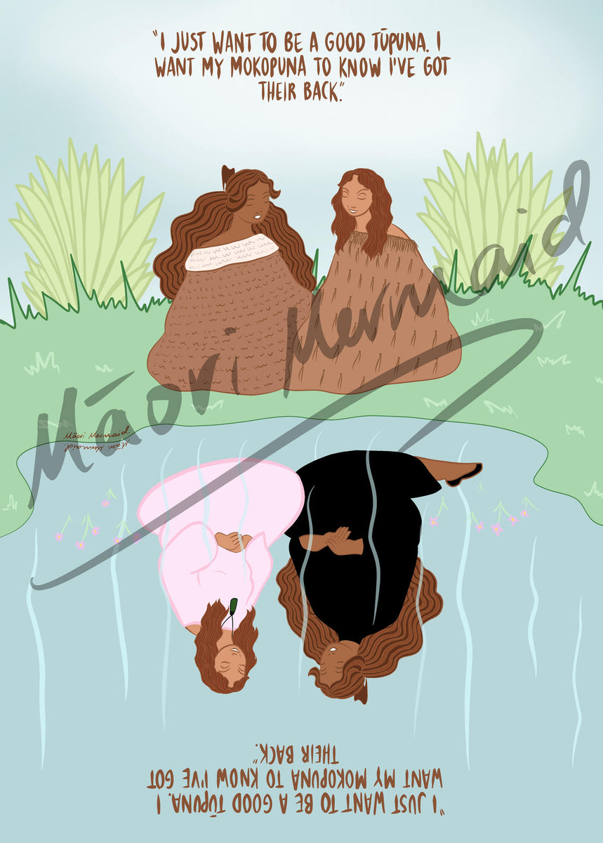 Whaiwhakaaro – Maori Mermaid