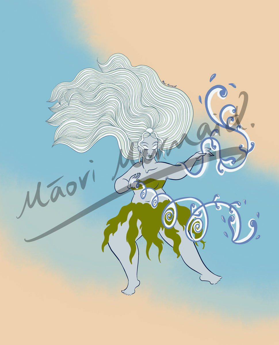 Water - Hine Moana – Maori Mermaid